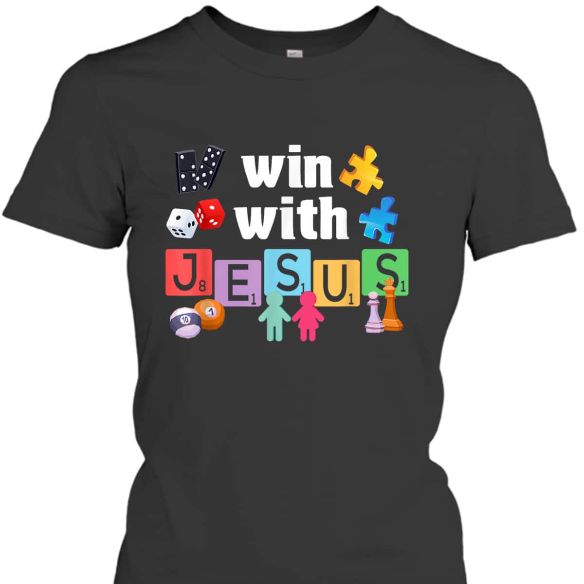 Win With Jesus VBS Christian Vacation Bible School Christian T-Shirt ...