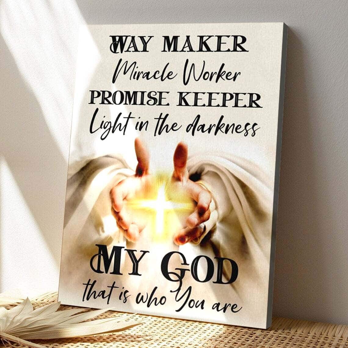 Bible Verse Way Maker Scripture Bible Verse Jesus Cross Christian ...